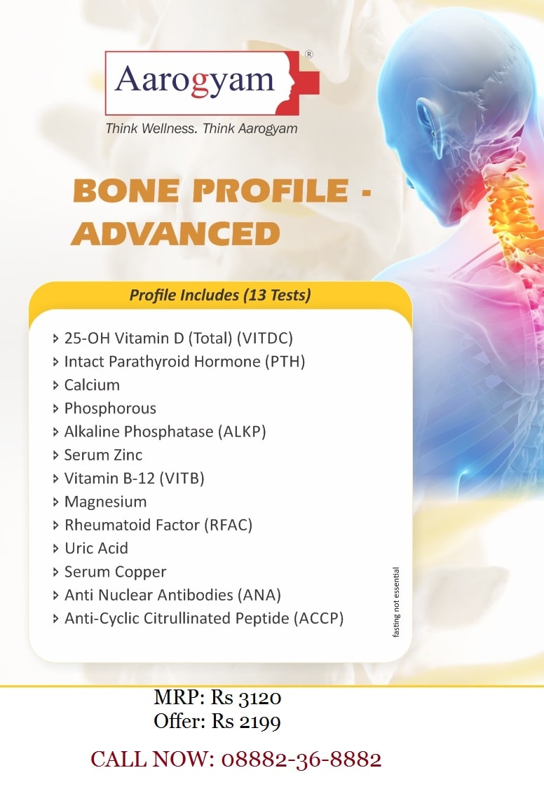 Thyrocare Bone Profile Advanced 13 Tests At 2199 BookmeriLab